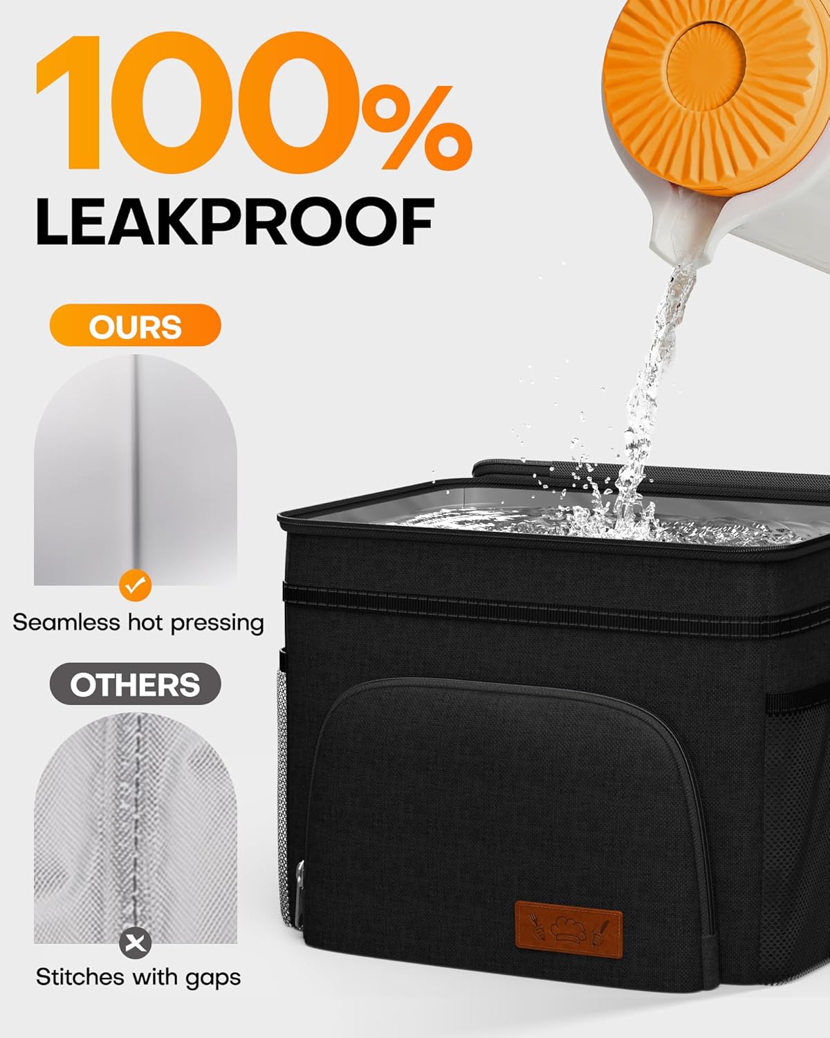 Insulated Lunch Box for Men & Women - Eat Fine Food