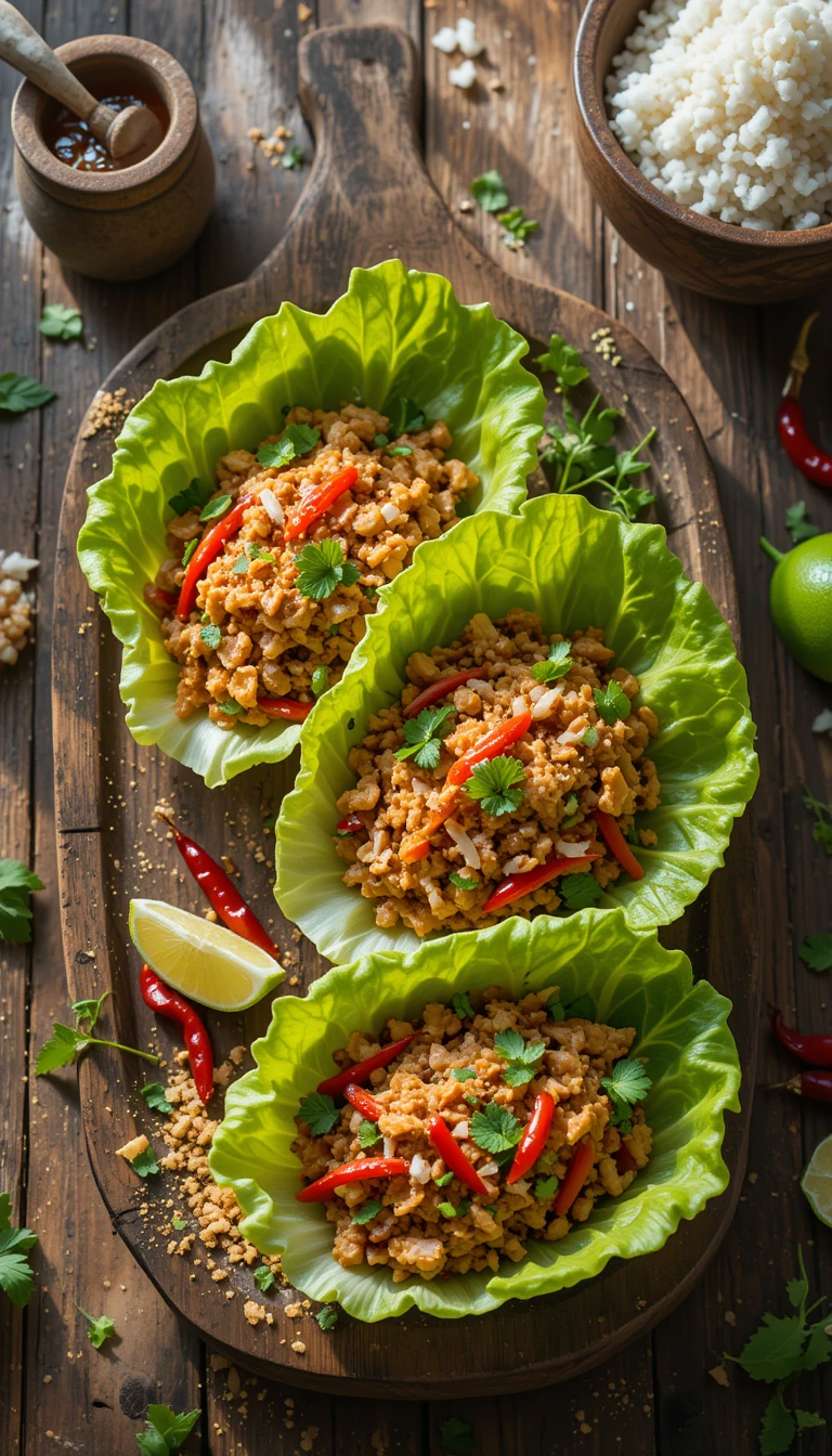 Chicken Larb Salad: Your New Go-To Zesty Meal (Laotian Minced Chicken ...