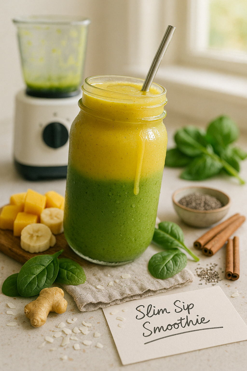 Slim Sip Smoothie: Your Go-To Healthy, Delicious Kickstart - Eat Fine Food