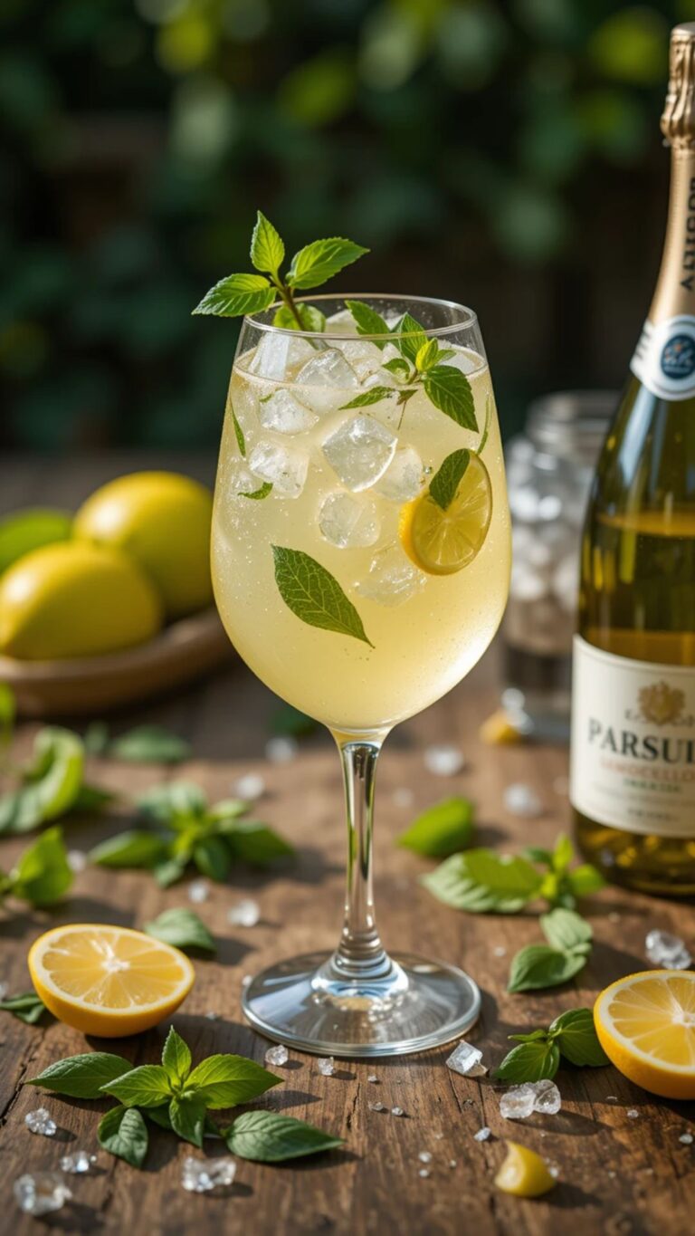 🍋 Basil Limoncello Spritz: Your New Favorite Summer Sip - Eat Fine Food