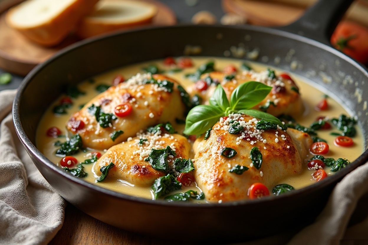 Swoon-Worthy Creamy Tuscan Chicken Thighs — Weeknight Luxury in 30 ...